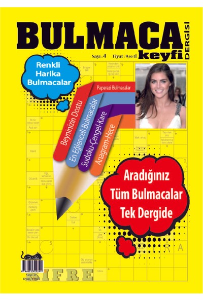 Bulmaca Keyfi Dergisi Sayı:4 Bulmaca Keyfi Dergisi Sayı:4