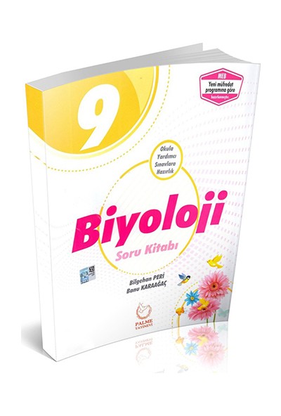 Palme Yayıncılık 9. Sınıf Biyoloji Soru Kitabı - Banu Karaağaç - Bilgehan Peri Palme Yayıncılık 9. Sınıf Biyoloji Soru Kitabı - Banu Karaağaç - Bilgehan Peri