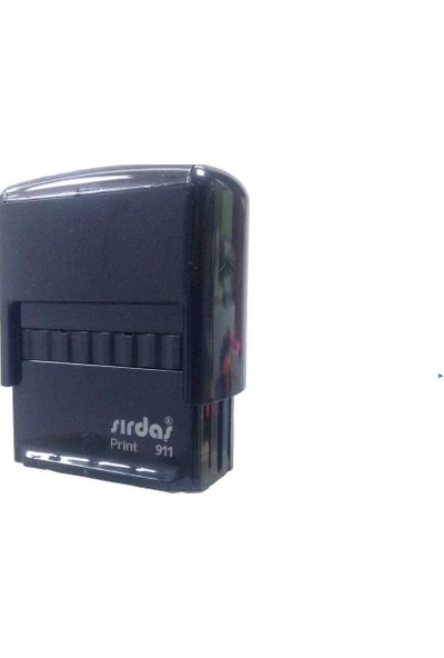 Sirdaş 912 Kaşe Siyah Makine Siyah Keçe 'İşlendi' Yazısı İle