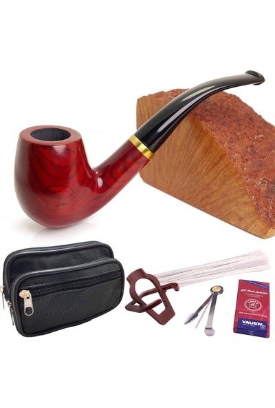 Falconetti Pipo Başlangıç Seti - Sandalwood Ahşap Pipo Ps95