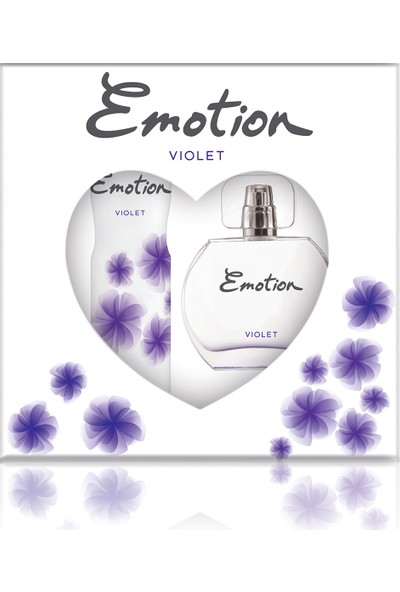 Emotion Violet EDT Kadın Parfüm 50 ml & Deodorant 150 ml