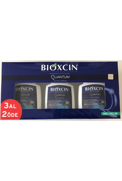 Bioxcin Quantum 3Al 2Öde ( Yağlı Saç Tipi ) Bioxcin Quantum 3Al 2Öde ( Yağlı Saç Tipi )