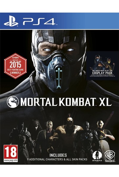 Mortal Kombat XL PS4 Oyun