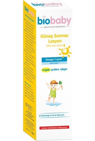 Biobaby Güneş Sonrası Losyon 100 Ml