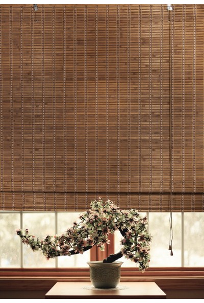 Li̇nadora Katlamalı Ahşap Stor Bambu İmroz 60 x 160