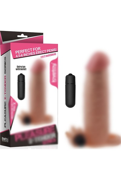 X-Tender Realistik Titreşimli Kılıfı