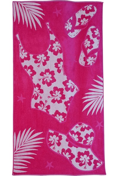 Thedon Desenli Plaj Havlusu