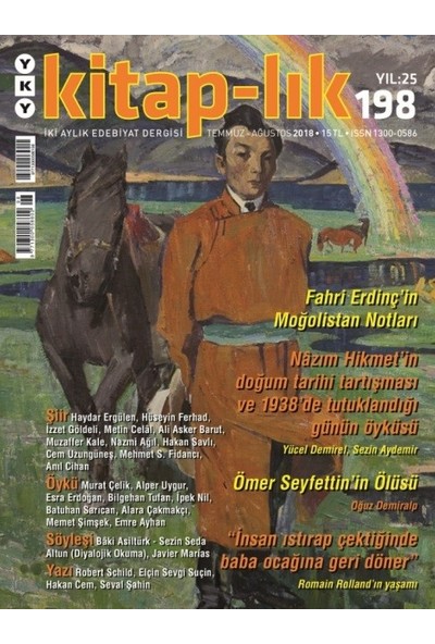 Kitap-Lık 198 / Temmuz - Ağustos 2018 Kitap-Lık 198 / Temmuz - Ağustos 2018
