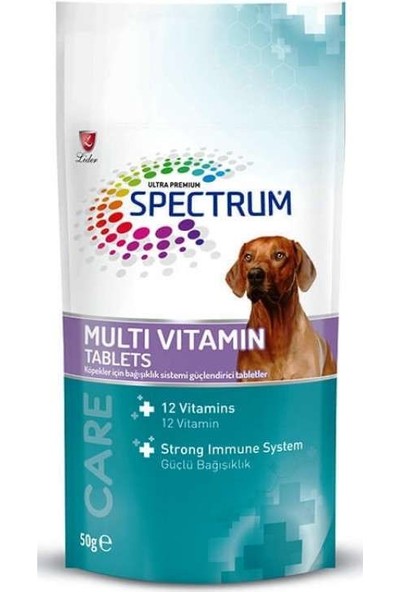 Spectrum Multi Vitamin Bağışıklık Sistemi Köpek Ödülü 50 Gr Spectrum Multi Vitamin Bağışıklık Sistemi Köpek Ödülü 50 Gr