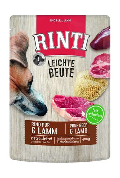 Rinti Rind Pure Beef Lamb Sığır Ve Kuzu Etli Tahılsız Köpek Yaş Mama 400 Gr Rinti Rind Pure Beef Lamb Sığır Ve Kuzu Etli Tahılsız Köpek Yaş Mama 400 Gr