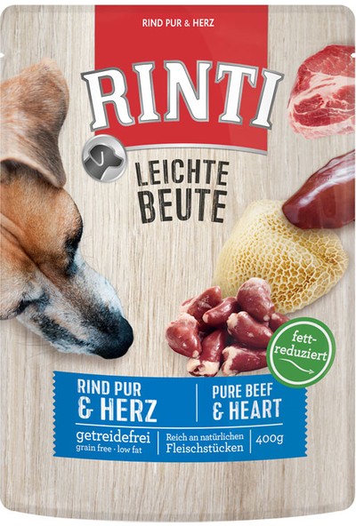 Rıntı Lb Dana-Kümeshayvanlı Tahılsız Yaş Mama 400 Gr