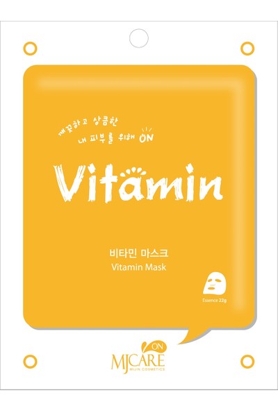 MJ Care On Vitamin Mask -Vitamin Maskesi