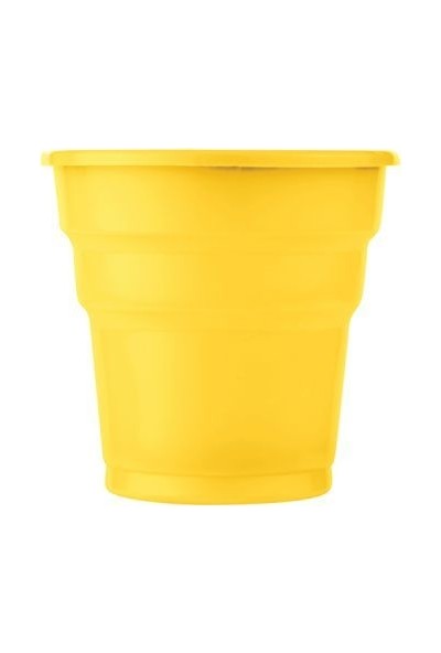 Partici Plastik Sarı Bardak