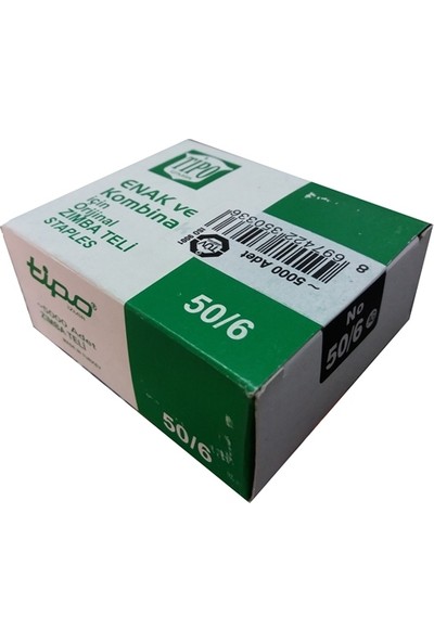 Tipo Zımba Teli 50 - 6 5000 Adet Tipo Zımba Teli 50 - 6 5000 Adet