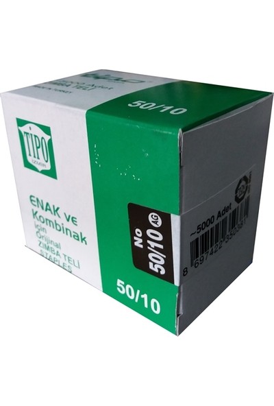 Tipo Zımba Teli 50 - 10 5000 Adet Tipo Zımba Teli 50 - 10 5000 Adet