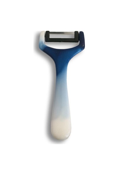 Solingen Soyma Bıçağı - Düz Ağızlı Tek Taraflı Mavi