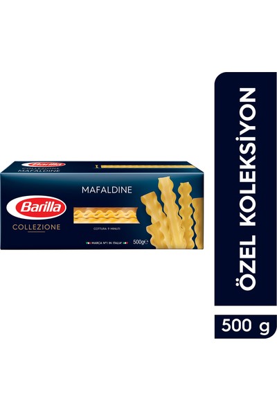 Barilla Mafaledine Sade Makarna 500 Gr