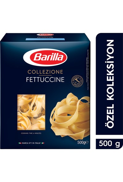 Barilla Fettucine Sade Makarna 500 Gr