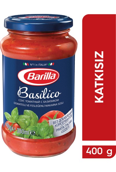 Barilla Basilico Domates Fesleğenli Makarna Sosu 400 gr