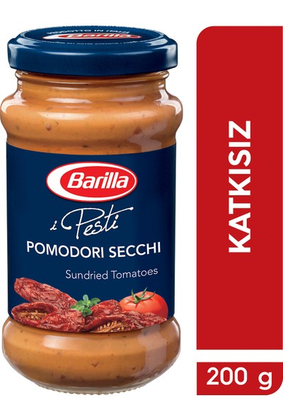 Barilla Kurutulmuş Domatesli/ Pomodori Secchi Kurutulmuş Domatesli Makarna Sosu 200 Gr Barilla Kurutulmuş Domatesli/ Pomodori Secchi Kurutulmuş Domatesli Makarna Sosu 200 Gr