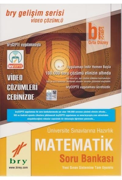 Birey B Serisi Matematik Soru Bankası Orta Düzey Birey B Serisi Matematik Soru Bankası Orta Düzey