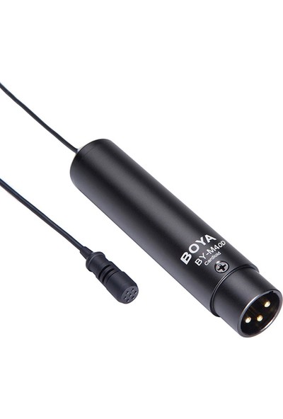 Boya BY-M4OD Çok Yönlü XLR Yaka Mikrofonu