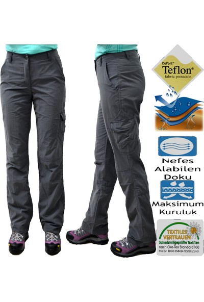 Pintopunto Thermal Yan Kapaklı Cep Kadın Pantolon