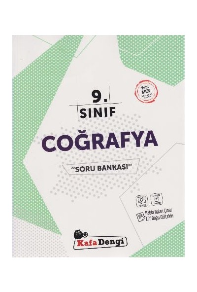 Kafa Dengi Yayınları 9. Sınıf Coğrafya Soru Bankası - Rabia Nalan Çınar - Elif Doğu Gültekin Kafa Dengi Yayınları 9. Sınıf Coğrafya Soru Bankası - Rabia Nalan Çınar - Elif Doğu Gültekin
