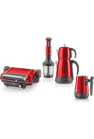 Arzum Ar 9001 Nar 4'Lü Çeyiz Paketi Mutfak Seti
