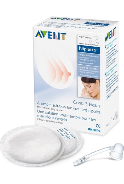 Philips Avent SCF152/01 Tek Niplette Göğüs Ucu Çıkartıcı