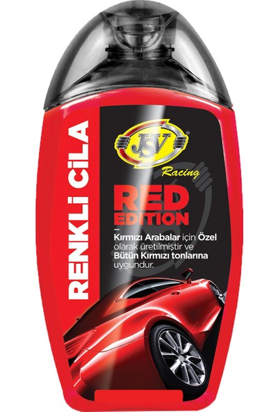 Jsv Red Edition Kırmızı Renkli Cila