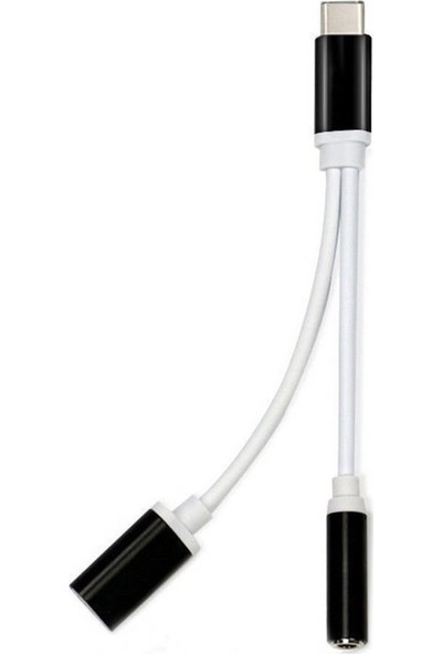 Microcase Type-C USB C 2in1 Şarj Kulaklık Dönüştürücü 3.5 mm Jack Adaptör Microcase Type-C USB C 2in1 Şarj Kulaklık Dönüştürücü 3.5 mm Jack Adaptör