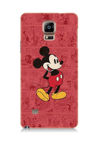 Teknomeg Samsung Galaxy Note 4 Mickey Mouse Desenli Tasarım Silikon Kılıf Teknomeg Samsung Galaxy Note 4 Mickey Mouse Desenli Tasarım Silikon Kılıf