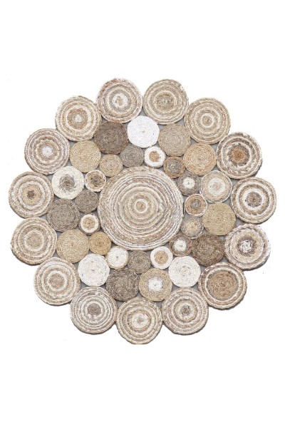 Eko Halı Flatweave Ca-111 White Multy Xw Hasır El Dokuma Eko Halı Flatweave Ca-111 White Multy Xw Hasır El Dokuma