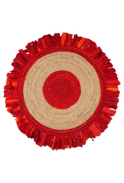 Eko Halı Flatweave Mx-05 Red Hasır El Dokuma Eko Halı Flatweave Mx-05 Red Hasır El Dokuma