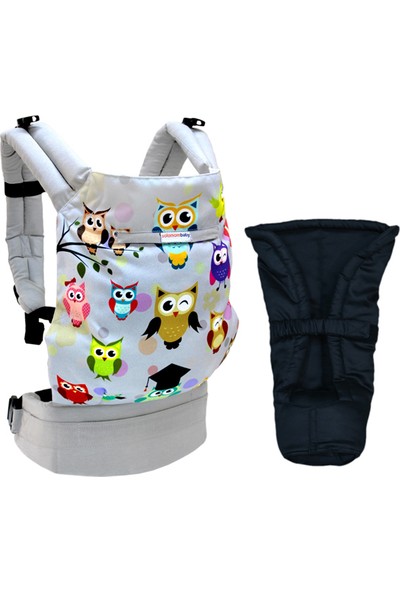 Solomombaby Neşeli Baykuşlar Yenidoğan Set Ergonomik Kanguru Solomombaby Neşeli Baykuşlar Yenidoğan Set Ergonomik Kanguru