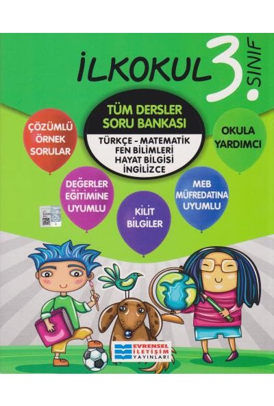 Evrensel 3. Sınıf Tüm Dersler Soru Bankası