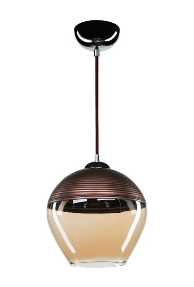 Modelight Neptün E27 Tekli Sarkıt Kahverengi