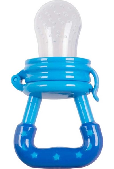 Sevi Bebe Silikon Meyve Emziği & Diş Kaşıyıcı - Mavi