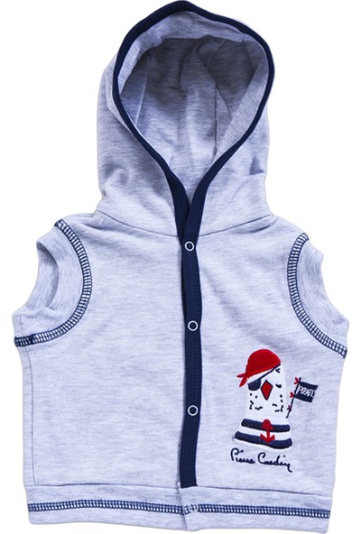 Pierre Cardin Korsan Kuşlu Kapüşonlu Yelek