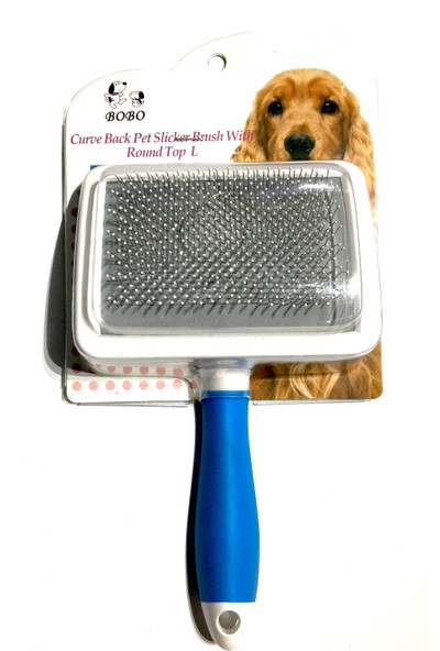 Bobo Plastik Saplı Köpek Tarağı L Bobo Plastik Saplı Köpek Tarağı L