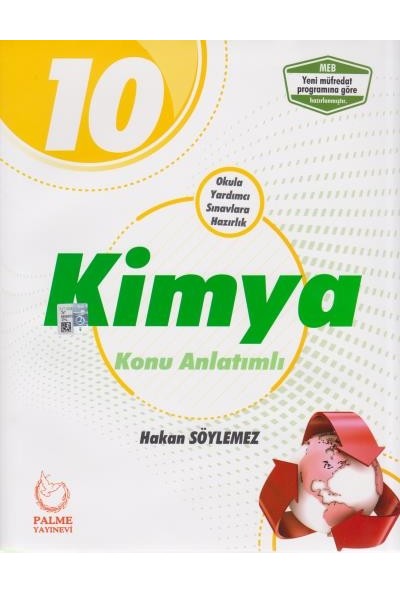 Palme Yayıncılık 10. Sınıf Kimya Konu Anlatımlı - Hakan Söylemez Palme Yayıncılık 10. Sınıf Kimya Konu Anlatımlı - Hakan Söylemez