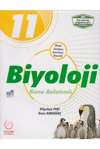 Palme Yayıncılık 11. Sınıf Biyoloji Konu Anlatımlı - Bilgehan Peri - Banu Karaağaç Palme Yayıncılık 11. Sınıf Biyoloji Konu Anlatımlı - Bilgehan Peri - Banu Karaağaç