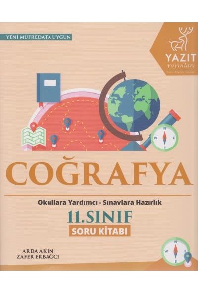 Yazıt Yayınları 11. Sınıf Coğrafya Soru Kitabı Yazıt Yayınları 11. Sınıf Coğrafya Soru Kitabı
