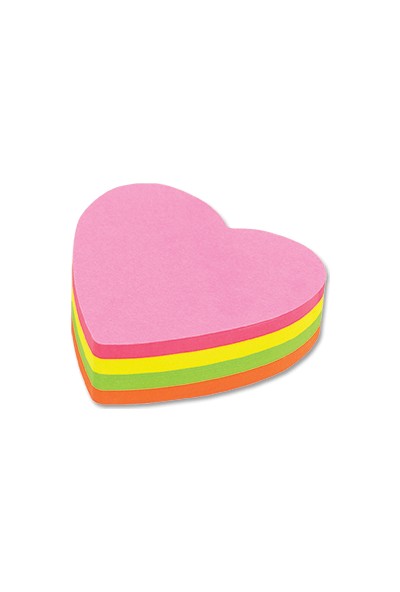 Faber-Castell Yapışkan Notluk 70x70mm. Kalp Faber-Castell Yapışkan Notluk 70x70mm. Kalp