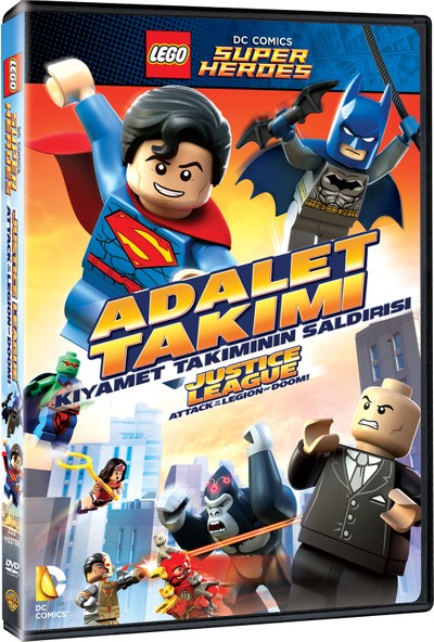 Lego:Dc Justıce League:Attack Of Leg.Doom Dvd - Lego: Dc Adalet Takımı Kıyamet Takımının Sald. Lego:Dc Justıce League:Attack Of Leg.Doom Dvd - Lego: Dc Adalet Takımı Kıyamet Takımının Sald.