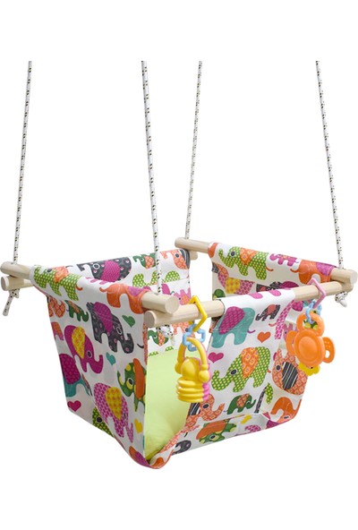 Hupim Bebek Salıncağı Beşik - Ahşap