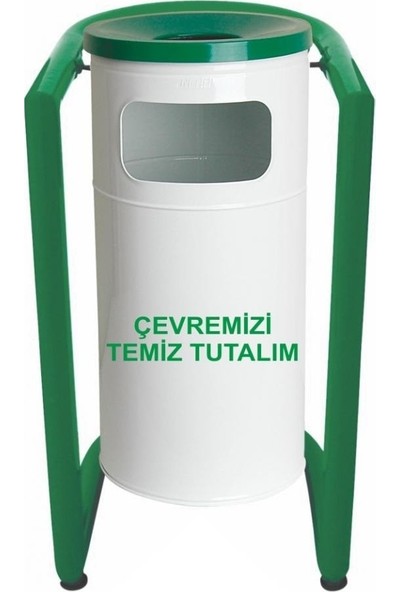Arı Metal 1704 Bahçe Çöp Kovası U Tipi Boyalı Arı Metal 1704 Bahçe Çöp Kovası U Tipi Boyalı