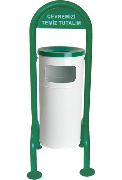 Arı Metal 1701 Bahçe Tip Çöp Kovası Boyalı Arı Metal 1701 Bahçe Tip Çöp Kovası Boyalı