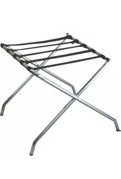 Arı Metal 1504 Valiz Sehpası Kromajlı Arkalıksız Arı Metal 1504 Valiz Sehpası Kromajlı Arkalıksız